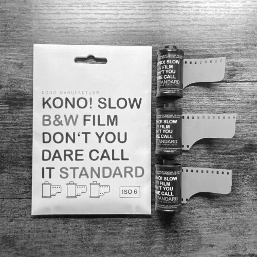 KONO Film Slow Black&White ISO 6 Pack of 3 - fotoforma.pl