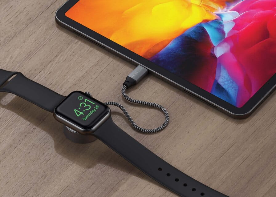 Satechi - magnetyczna ładowarka do Apple Watch USB-C Space Gray ...
